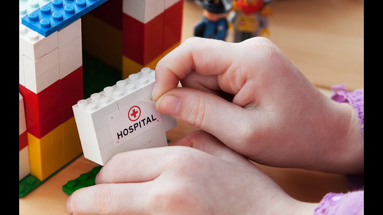 BrickStix - Reusable Building Block Stickers - YouTube