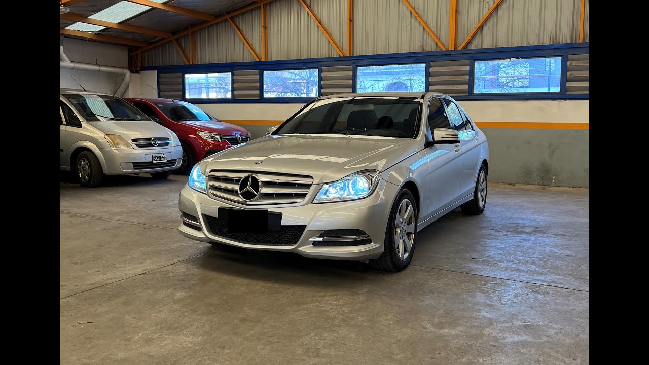 Mercedes Benz C200 2013 1.8 turbo nafta - YouTube