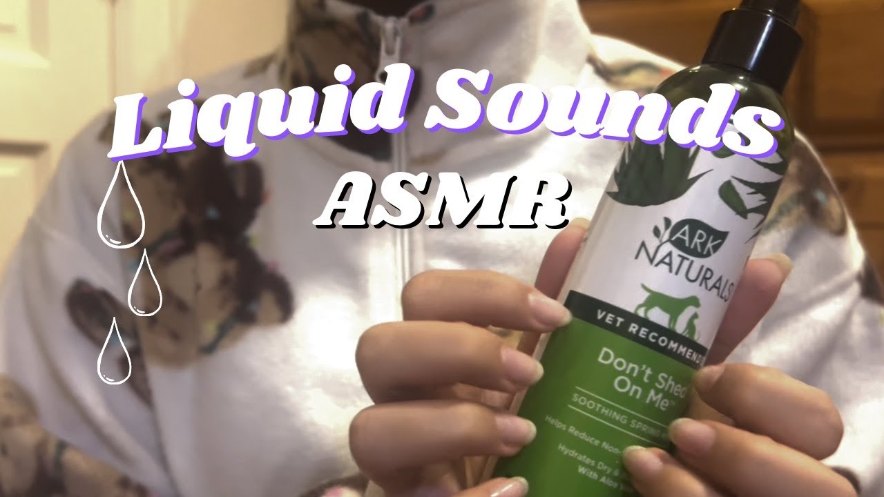 ASMR Liquid Shaking Sounds 💦 - Bottle Shaking, tapping, and a bunch of ...