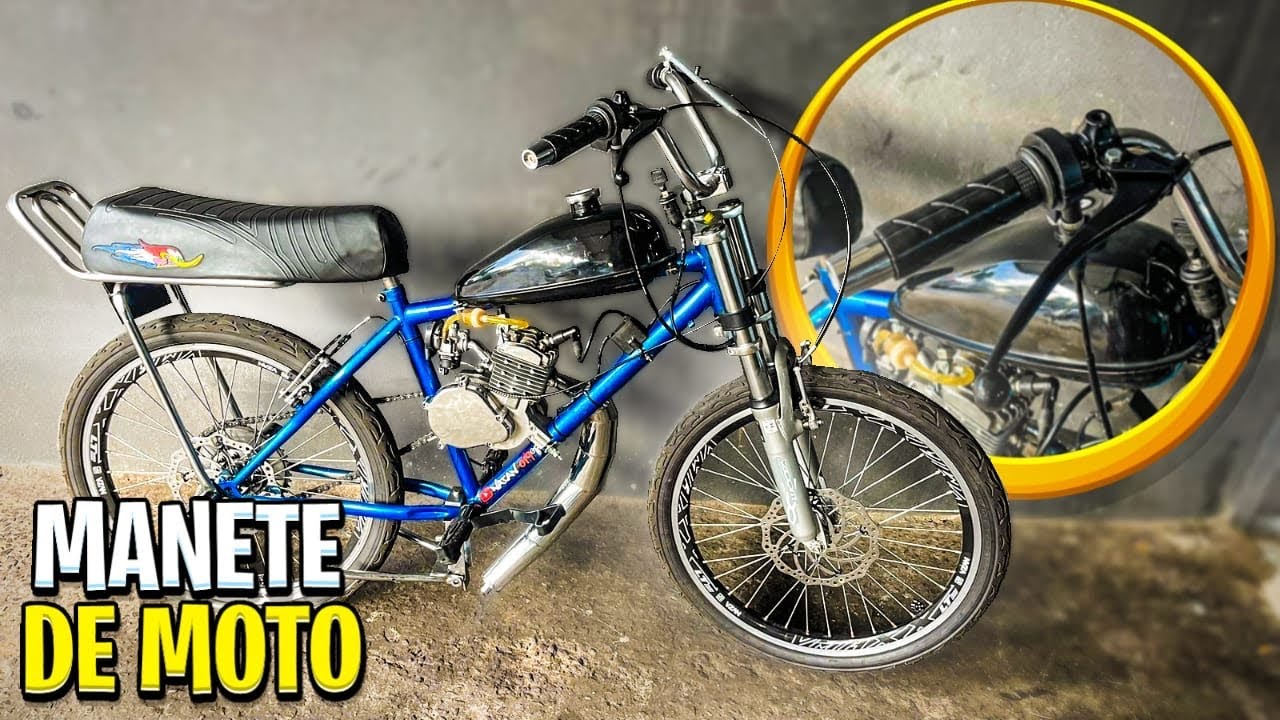COLOQUEI MANETE DE MOTO NA MOTORIZADA - YouTube