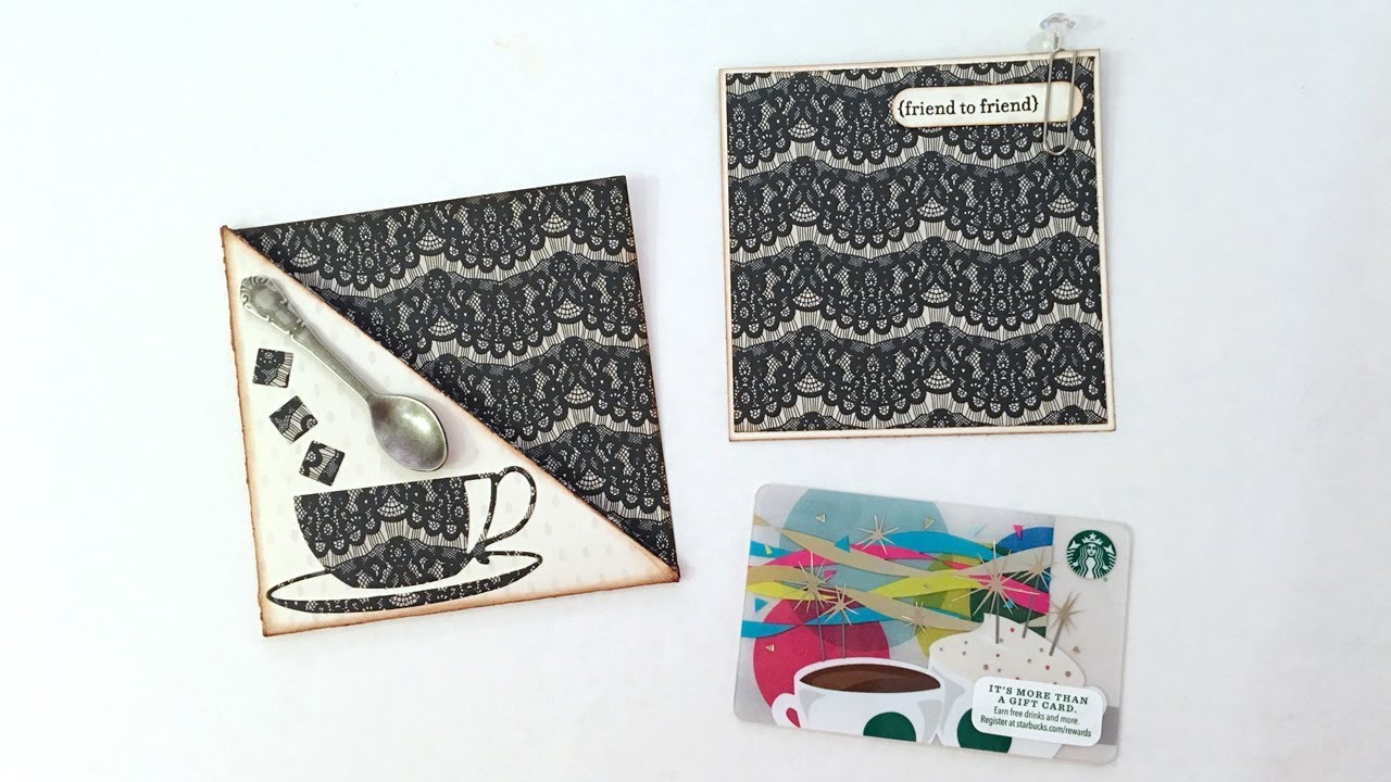 Paper Fold: Gift Card Holder - YouTube