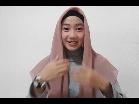 Tutorial krudung ala emalia nurkhumaeroh