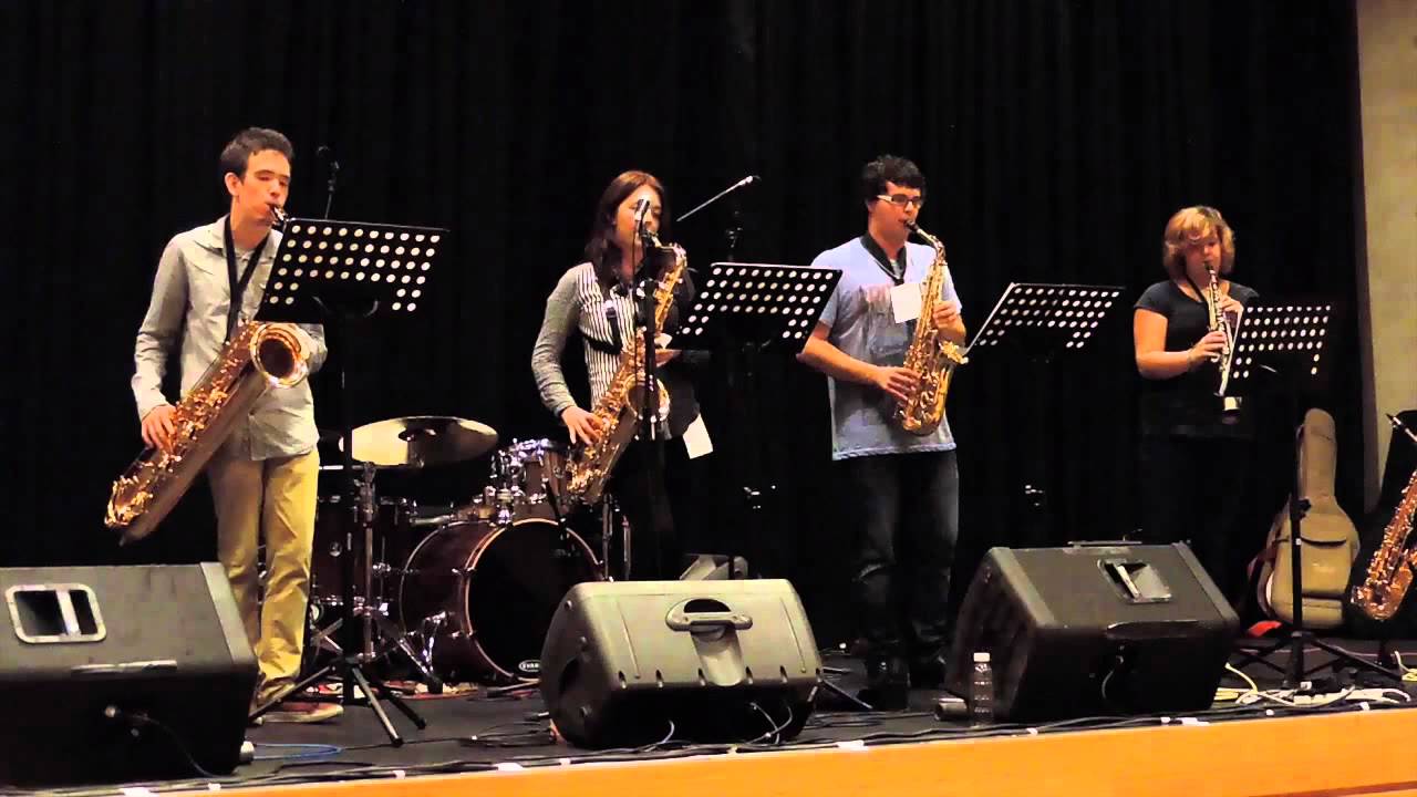 The Lone Arranger Goes Sax Mad! The Sax Alone Quartet - YouTube