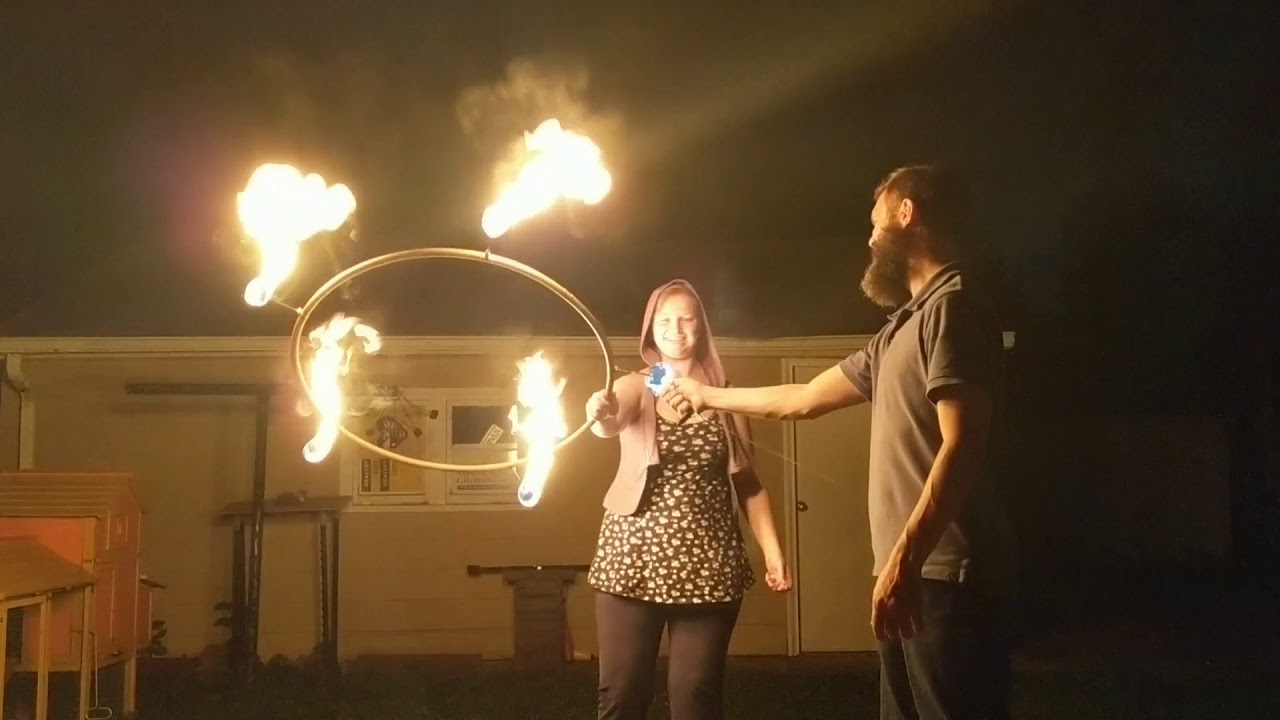 Fire Hoop Dance - YouTube