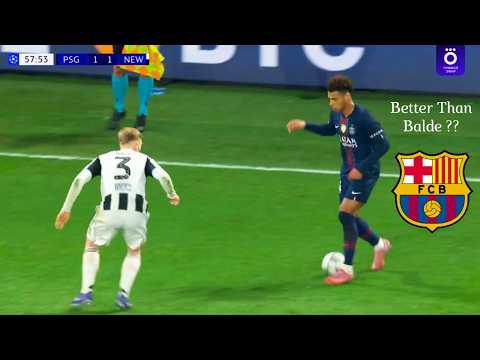 Lewis Hall All Defending Duel VS PSG - Barcelona Transfer Target