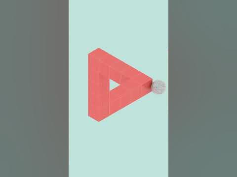 Penrose Triangle, 3D Loop Animation - YouTube