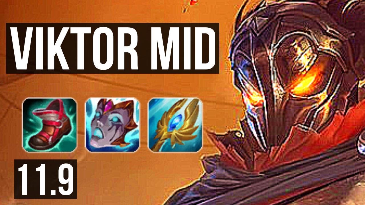 VIKTOR vs VLADIMIR (MID) | Rank 2 Viktor, 69% winrate, 7/1/5, Rank 30 ...