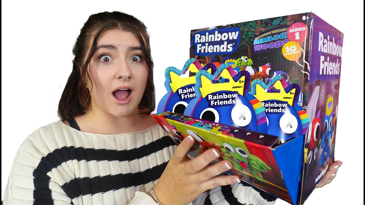 UNBOXING 100 *MYSTERY RAINBOW FRIENDS* !! 😱 *RARE FINDS* - YouTube