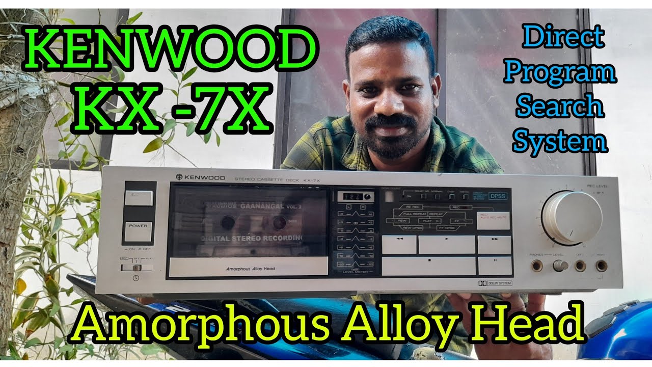 KENWOOD KX 7X വന്നിട്ടുണ്ട് 1981 made in Japan DIRECT PROGRAM SEARCH ...