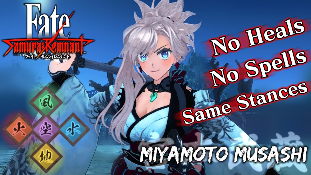 Fate/Samurai Remnant: Miyamoto Musashi Boss Fight - No Heals, No Spells ...