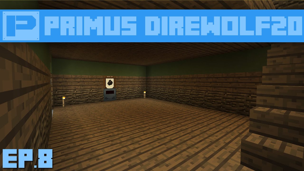 Primus : Direwolf20 1.7 : Ep.8 - Basement Renovations! - YouTube