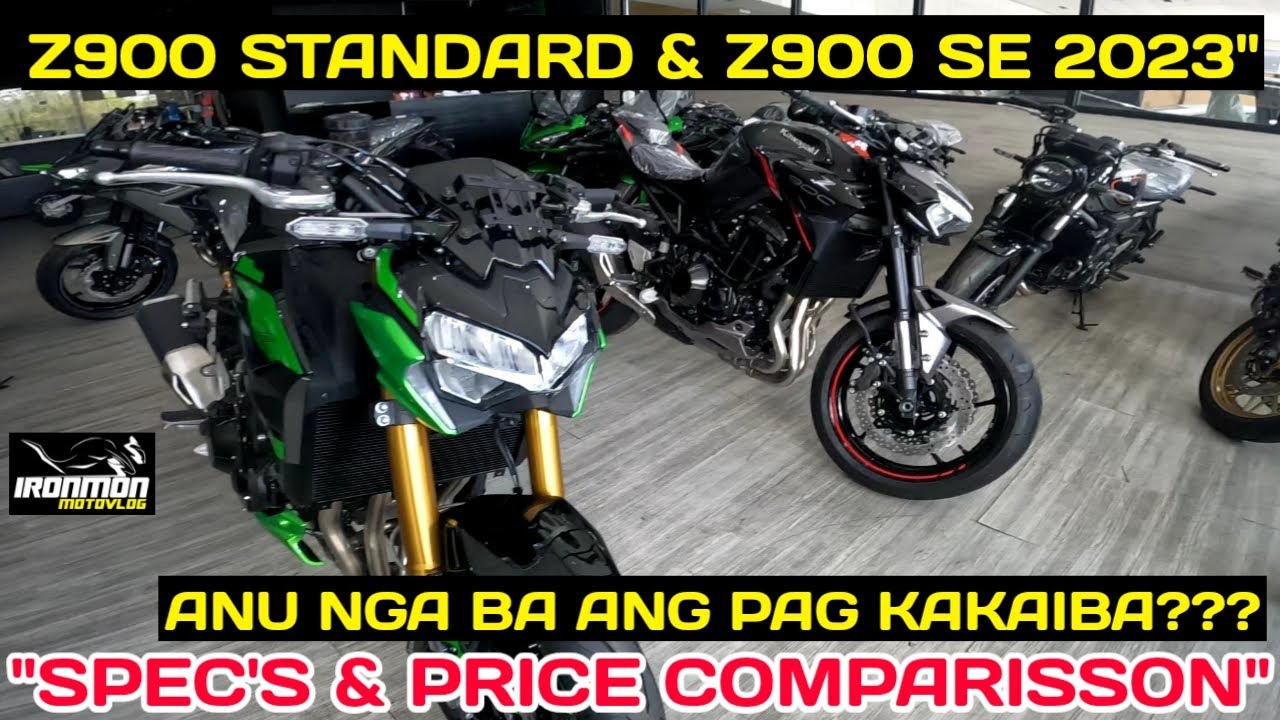Kawasaki Z900 Standard and Z900 SE - YouTube