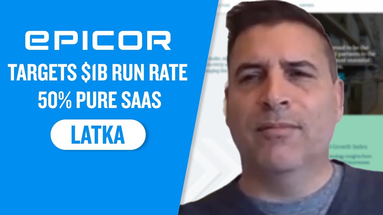 Epicor CEO Steve Murphy: Targets $1b run rate, 50% pure SaaS, $300m ...