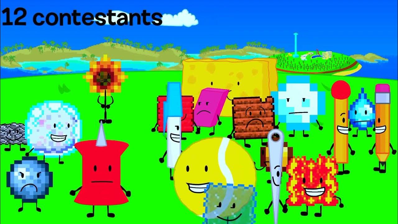 BFDI Newer Intro But It’s Real Objects (2010) Remake Assets Bodies - YouTube