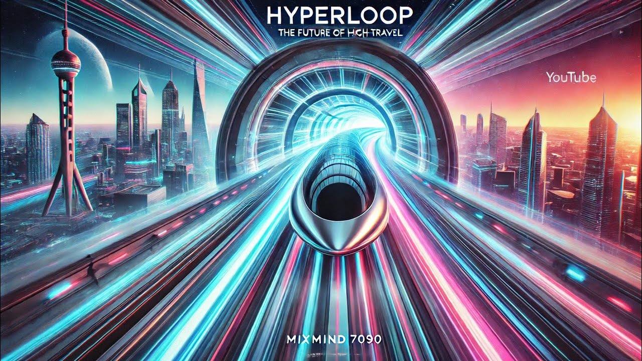 Hyperloop: The Future of High-Speed Travel.#Hyperloop #HighSpeedTravel #FutureOfTransp# ...