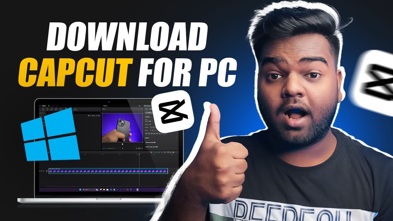 Download CapCut under 3 Minutes for Windows PC & Laptop!! Best Video ...