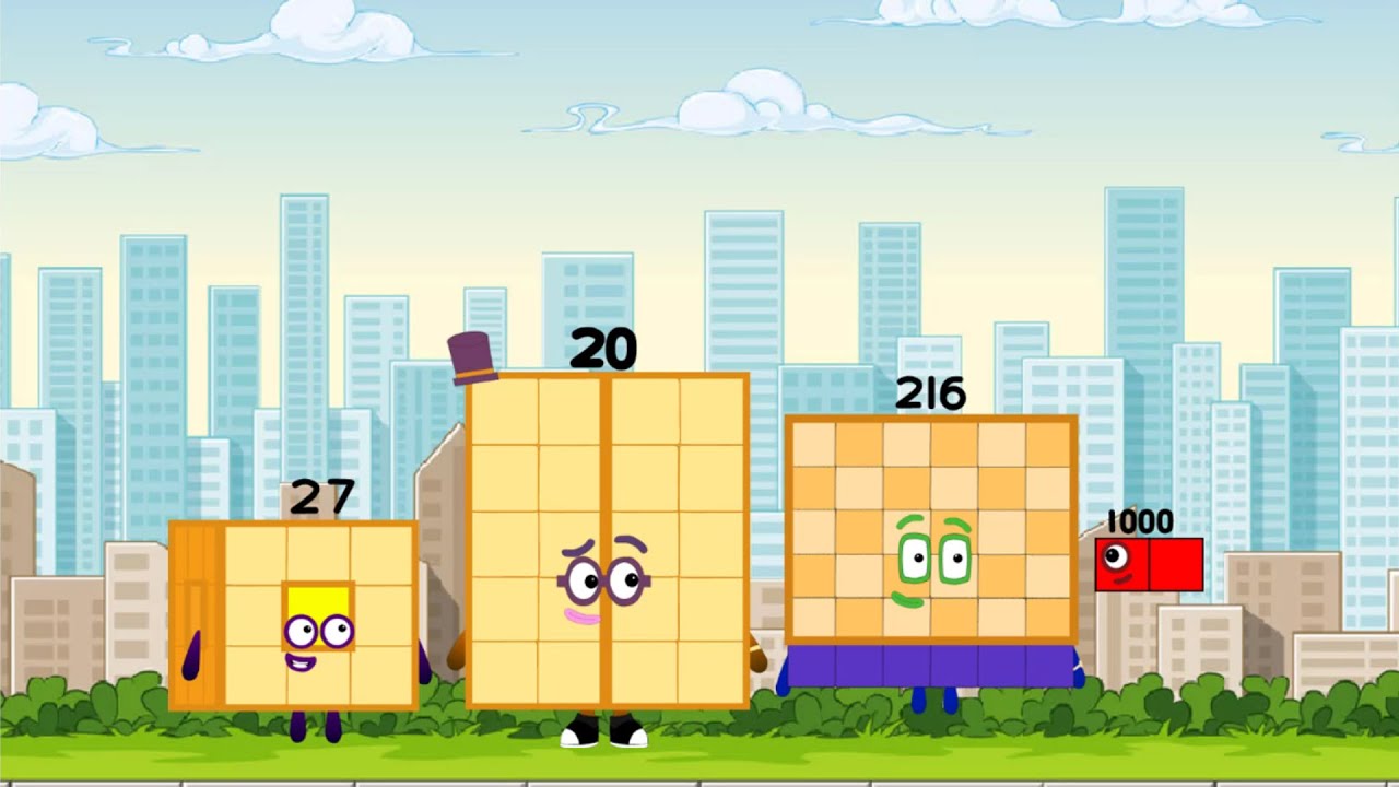 Numberblocks full season: Scoring contest in the city - YouTube