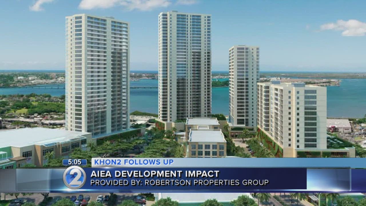 Development in Aiea and rail system will go hand-in-hand - YouTube