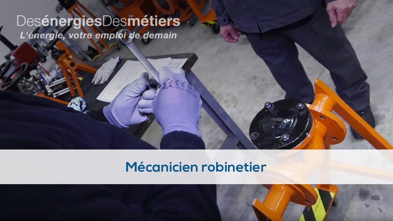 Les métiers qui recrutent : Mécanicien robinetier - YouTube