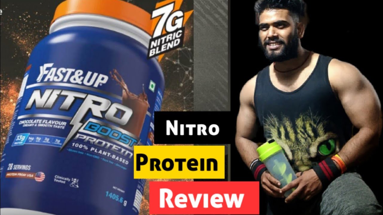 Nitro Protein Review | Fast&Up Nitro Ripped Protein Powder for Big ...