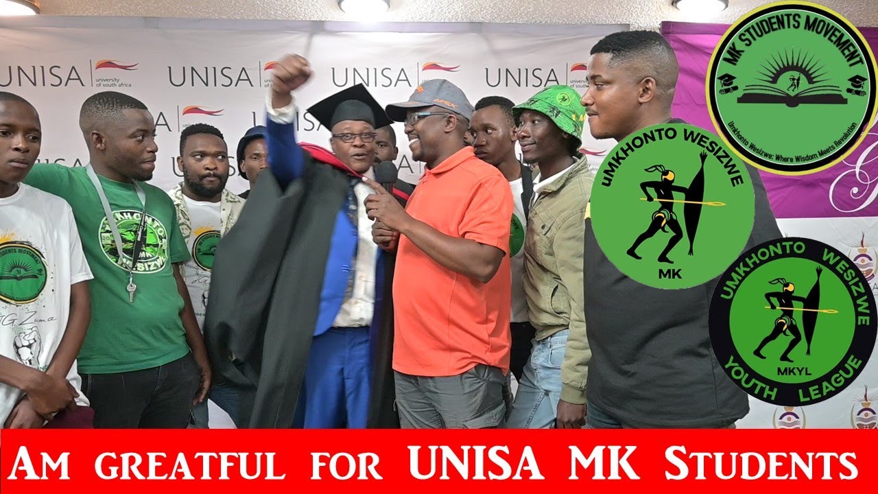 Brian Molefe's another Master Degree. MK students give MP warm welcome ...