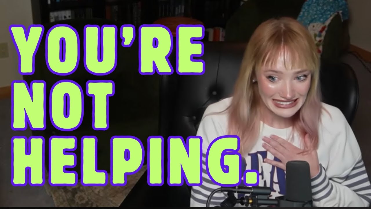 Cruel World Happy Mind Caught Editing Her Ethan Klein Video Script - YouTube