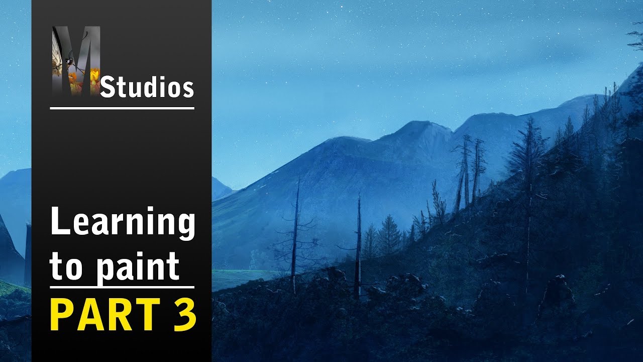Learning How To Paint - Part 3: Creating depth - YouTube