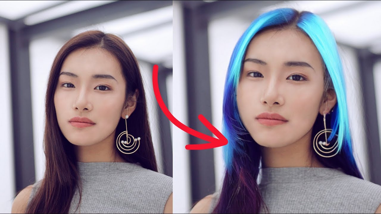 Cara Edit Warna Rambut Dengan Mudah Di Canva Fitur Baru Canva Megic ...
