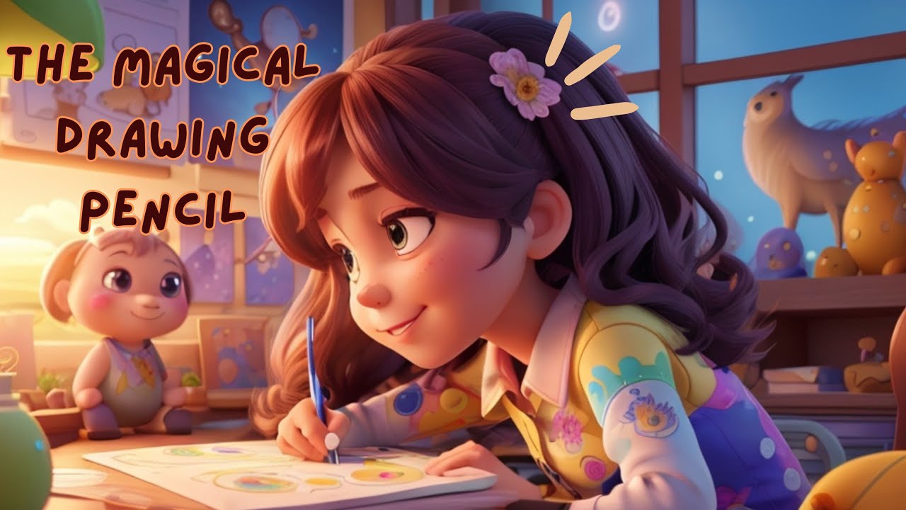 The Magical Drawing Pencil | how to Draw | Bedtime kids stories - YouTube