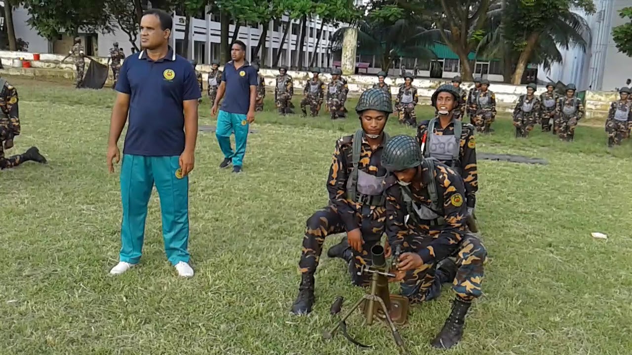 Bangladesh Battalion Ansar 20 th batch - YouTube