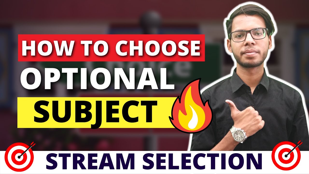 How to choose optional subject for class 11 | Stream Selection | in ...