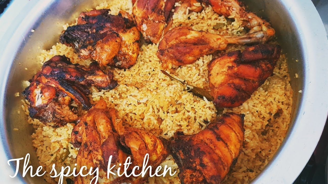 chicken mandi biryani recipe |the spicy kitchen |#cookingvideo |# ...