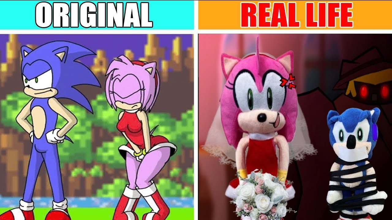 Shin Sonic and AMY Get Married | The Sonic Tapes Animation | Original ...