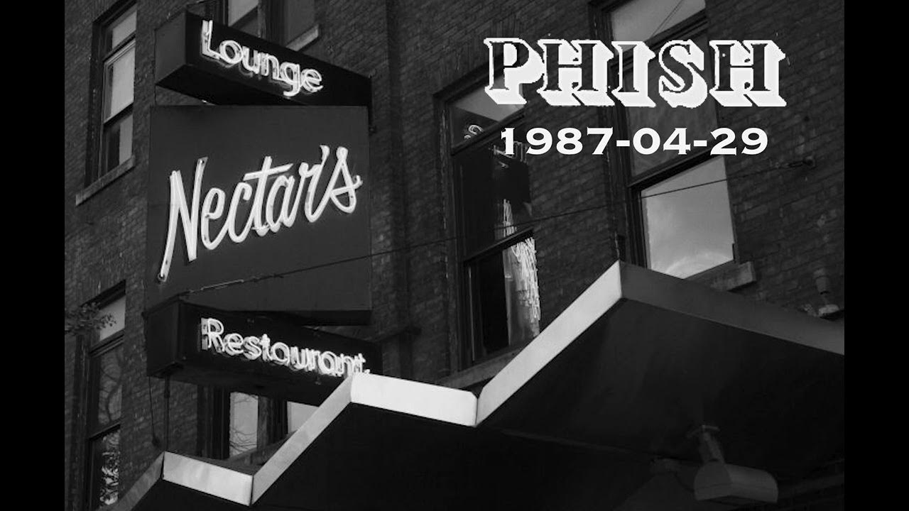 PHISH - Nectar's 1987-04-29 full show SBD - YouTube