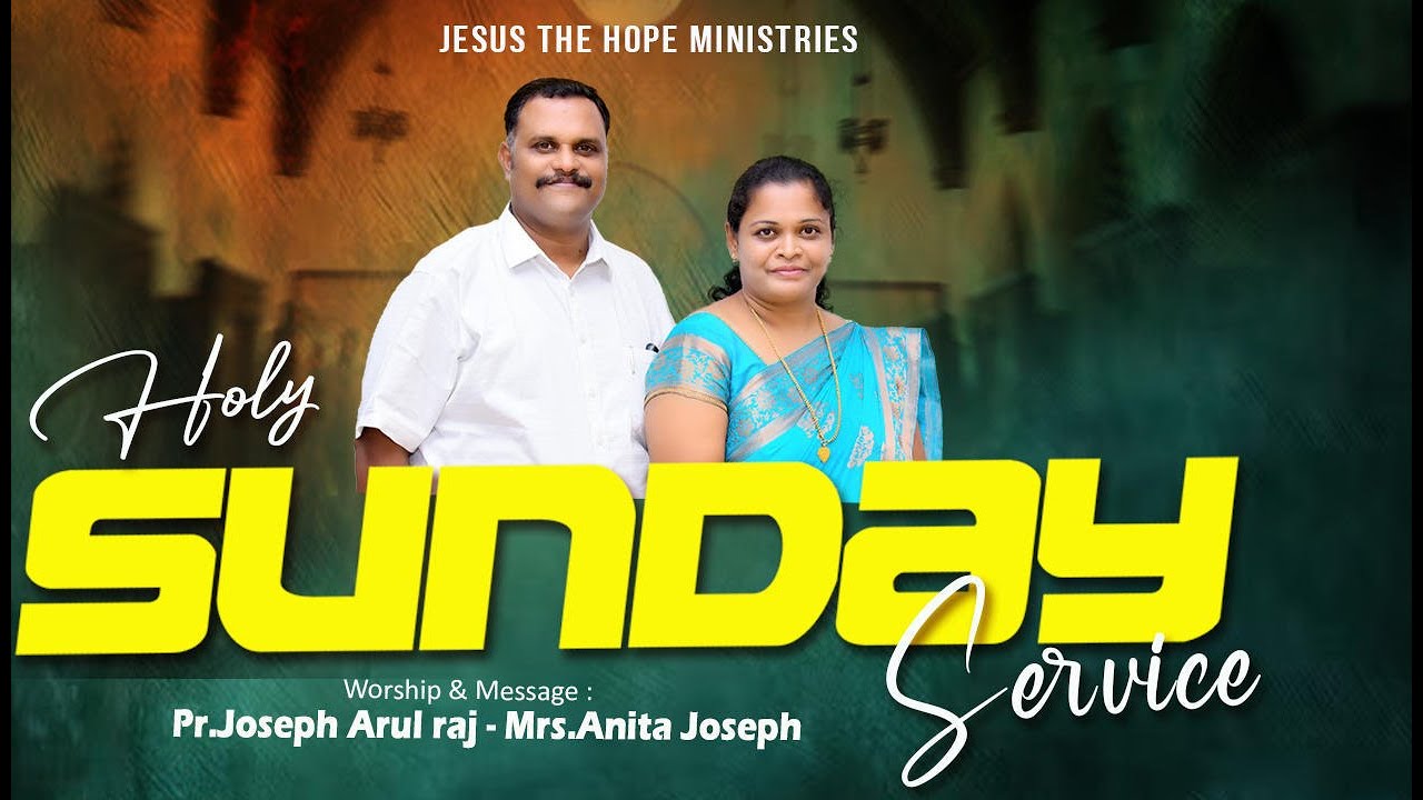 Sunday Service (12.01.2025) || Jesus The Hope Ministries || Pr.Joseph ...