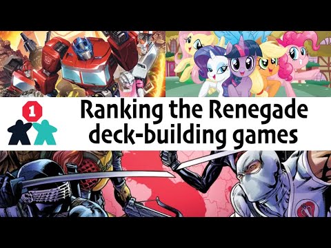 Transformers, GI Joe, My Little Pony Deck-Builders with ALL xpacs ...