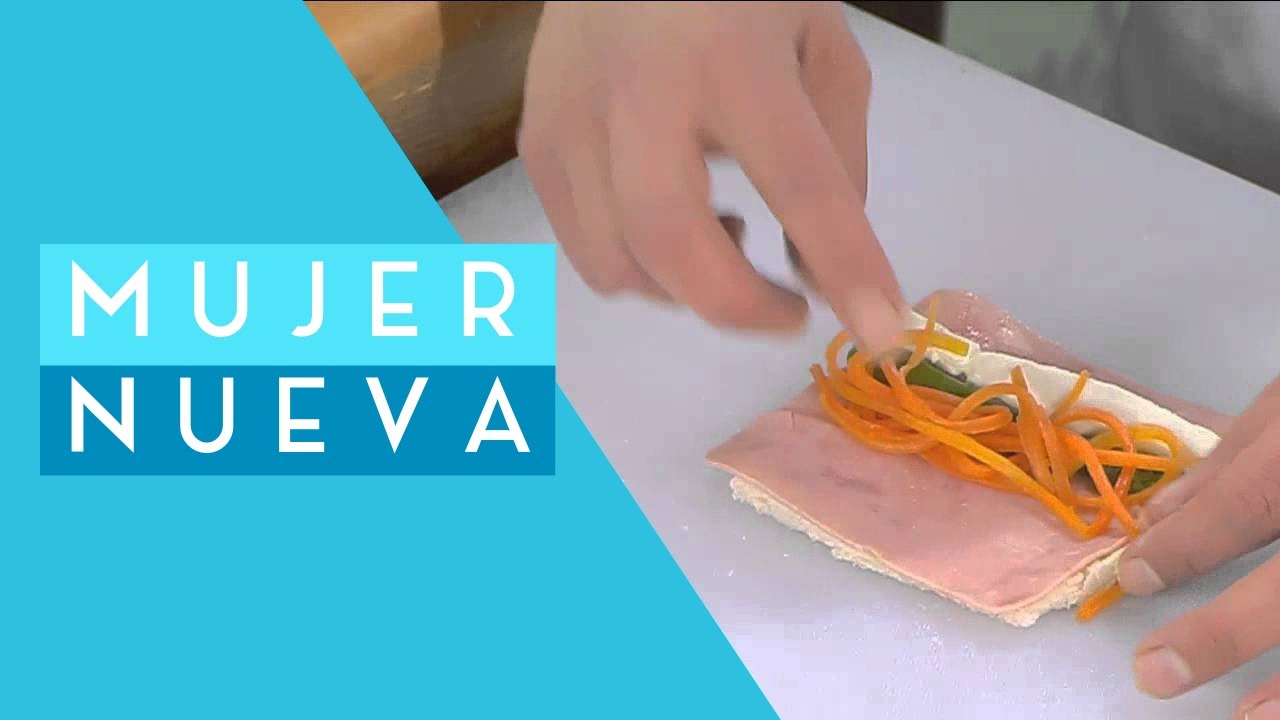 Receta: Sushi de pan - YouTube