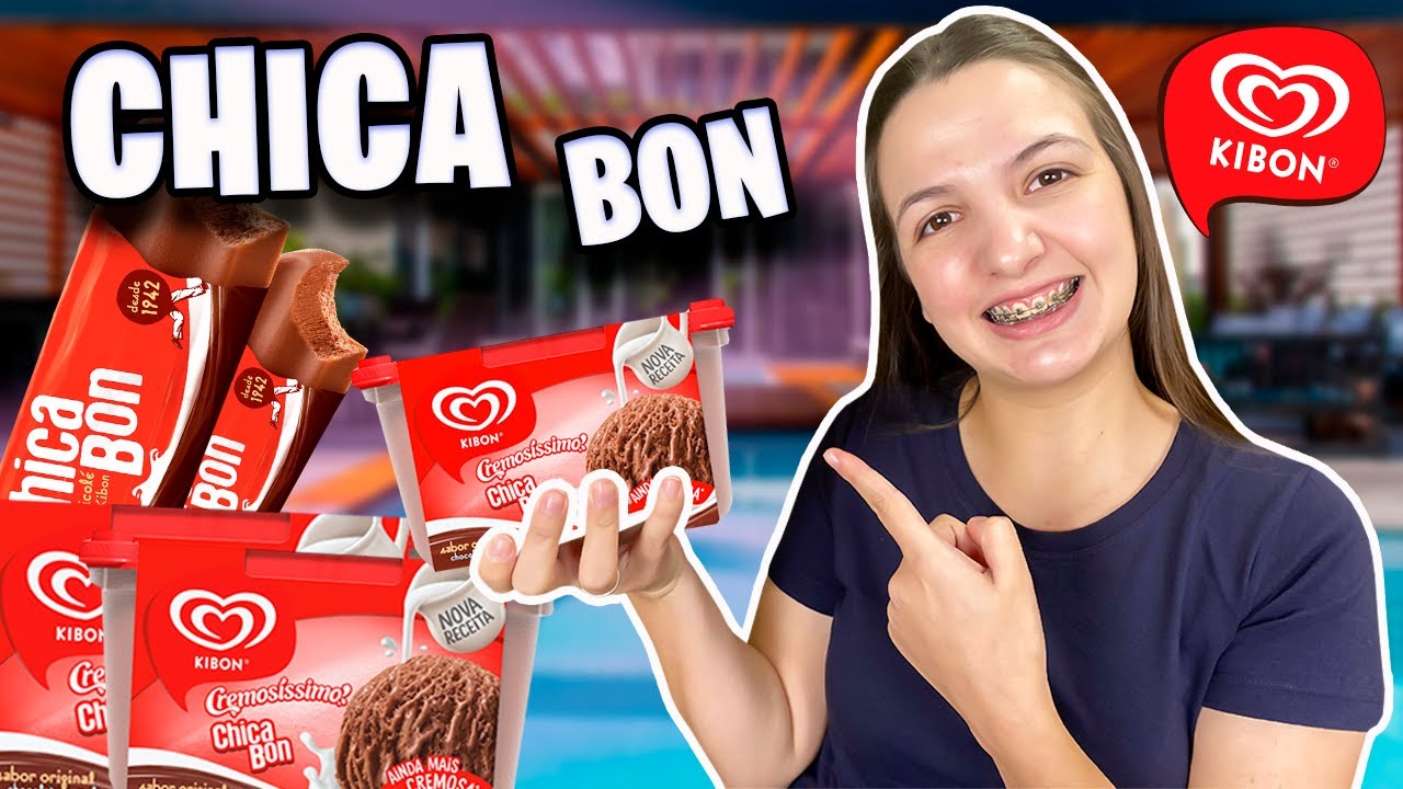 PROVAMOS O SORVETE CHICABON DE POTE!!! É O MELHOR SORVETE DA KIBON ...
