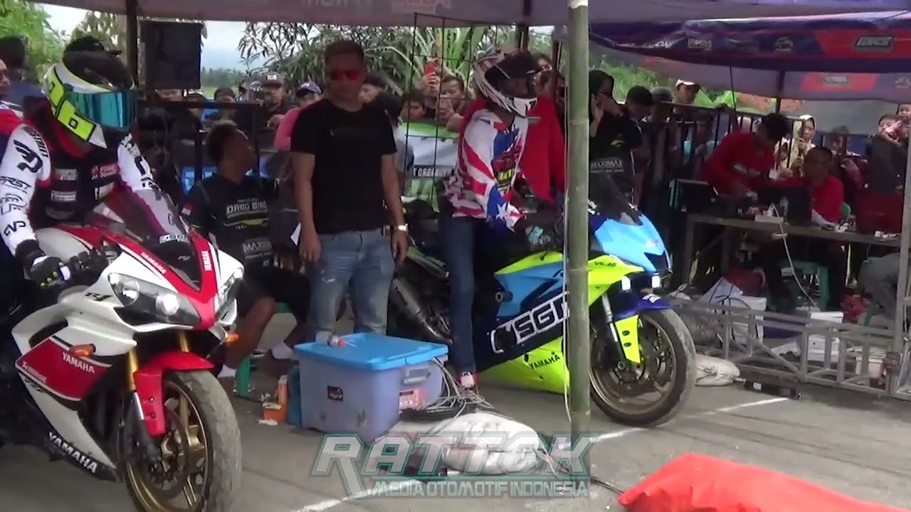 DUEL SUPER R6 VS R1 Di Lintasan Drag Bike Banjarnegara, Manakah Yang ...