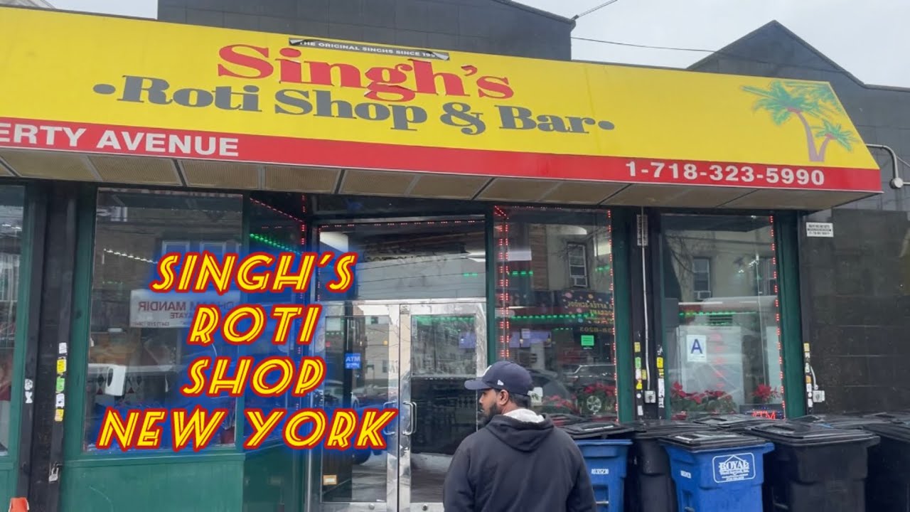 SINGH’S ROTI SHOP NEW YORK - YouTube