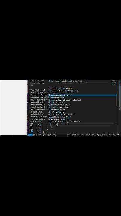 React Native Series | Components & APIs Part - 6 #reactnative #crossplatform #mobileapp # ...