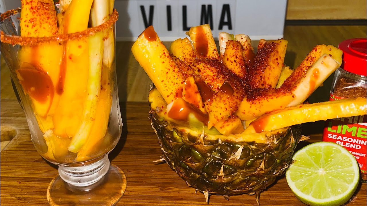 Frutas Con Limón y Chile - YouTube