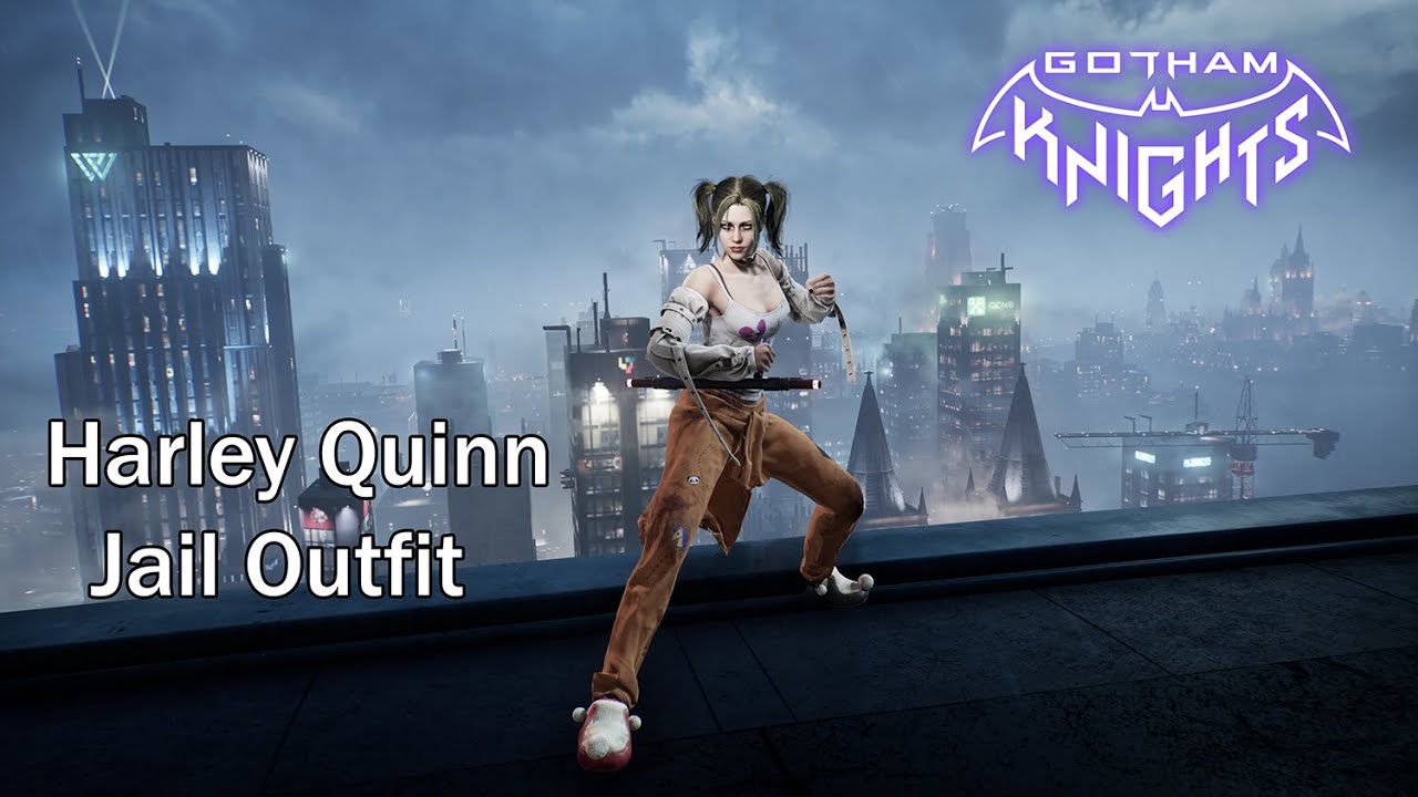 Gotham Knight PC 4K MOD : Tenu d'Harley Quinn en Prison - YouTube