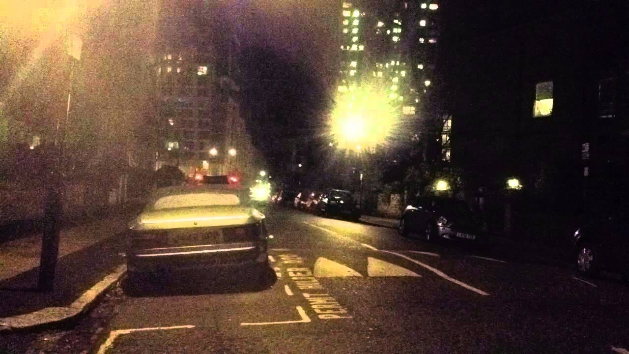 Dec '14: Swiss Cottage at night - YouTube