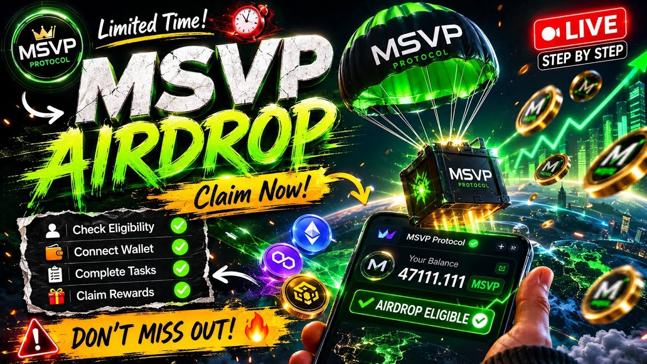 MSVP Airdrop Claim Start Now 📢||MSVP Protocol Updates||The SoilVerse ...