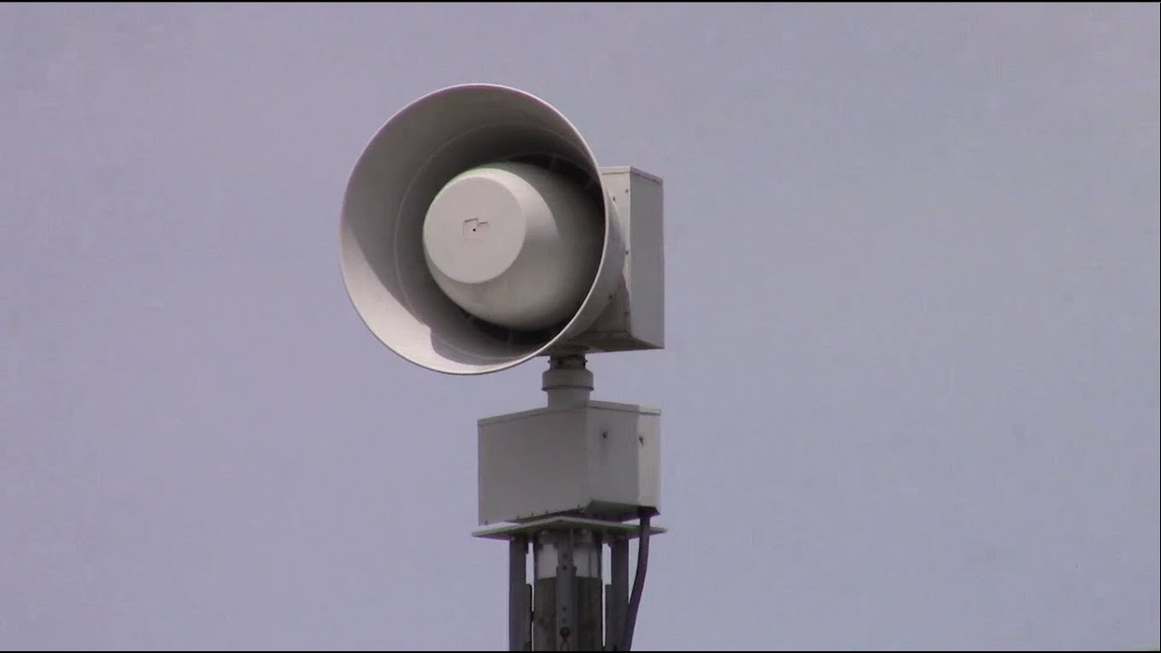 FS 2001-SRN Siren Test near Oak Harbor, OH 6-3-16 - YouTube