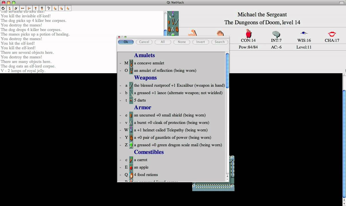 Let's Play NetHack Part 71: The Rogue Level Again - YouTube