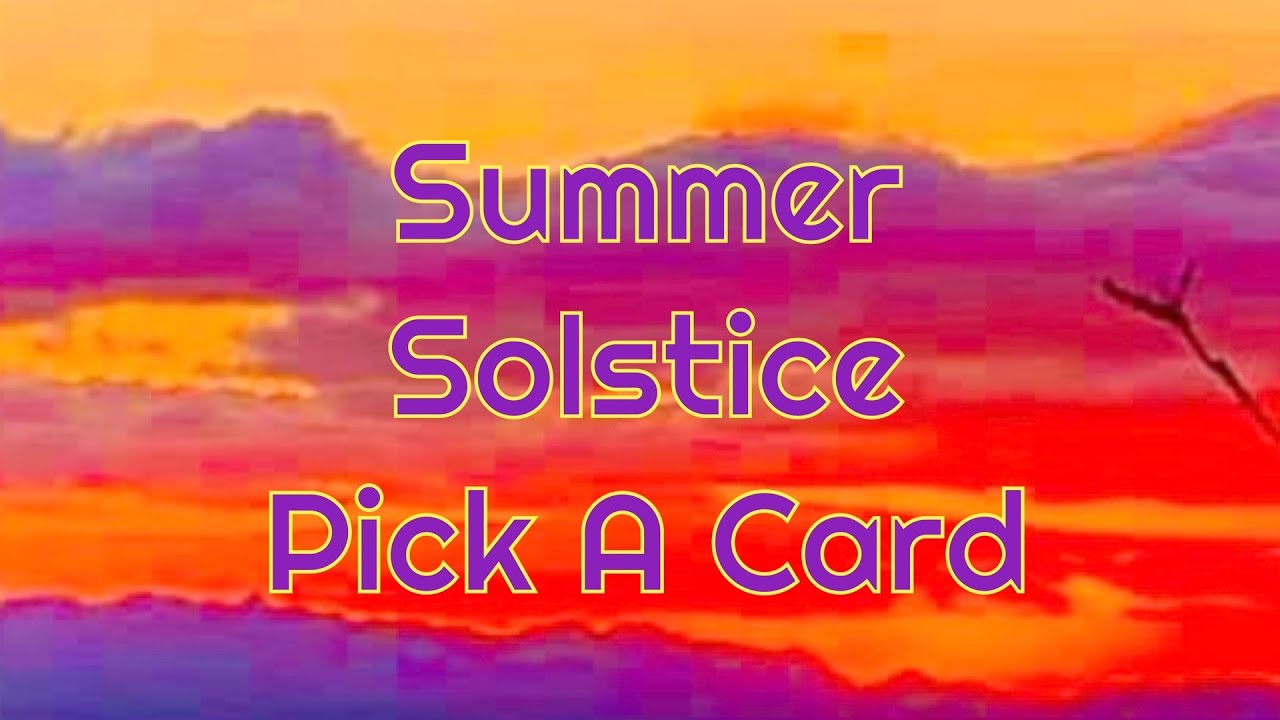 Summer Predictions (pick a card reading) - YouTube