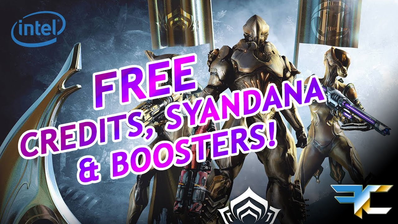 Free stuff from Intel for Warframe PC - YouTube