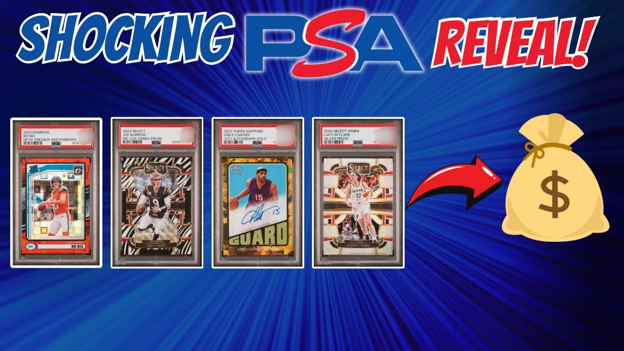 I Graded Some Awesome Cards With PSA! HUGE Potential Return! - YouTube